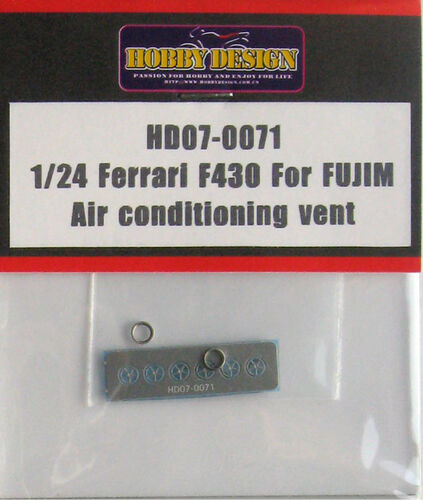 Hobby design HD07-0071 Ferrari F430 - Air Conditioning Vent (for Fujimi Kits)
