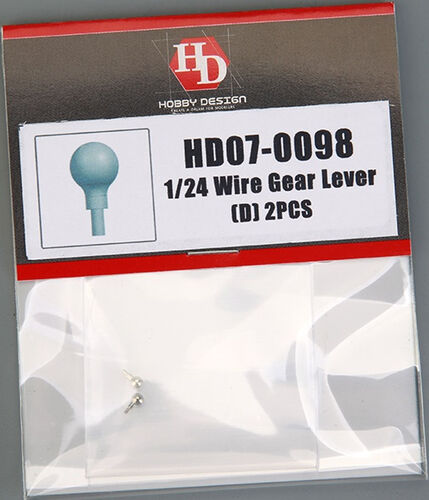 Hobby design HD07-0098 Wire Gear Lever D (2 pcs)