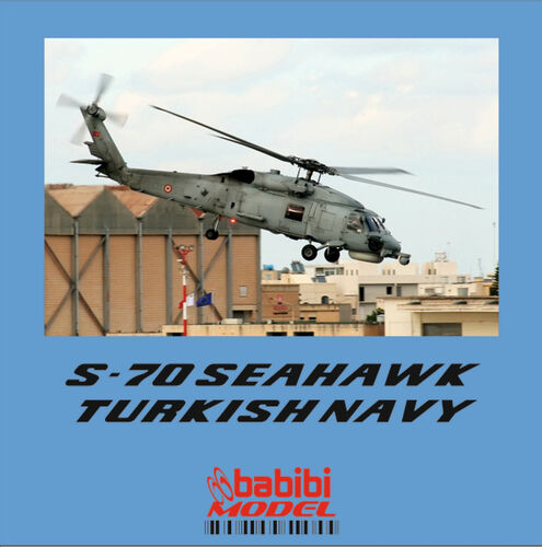 Babibi Models 01209 Sikorsky S-70 Seahawk - Turkish Navy Decal Set