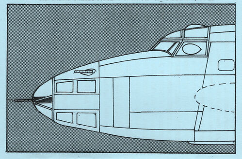 Falcon Model SQS9651 Lockheed Ventura Mk.II - Crystal Clear Canopies (for Revell kits)