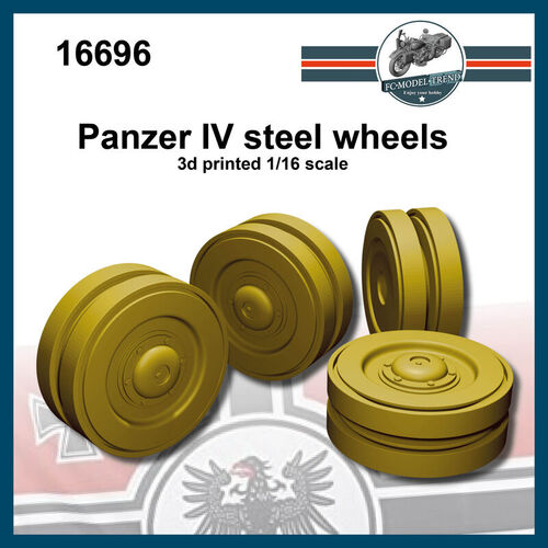 FC ModelTrend 16696 Panzer IV Steel Wheels (3D-Printed)