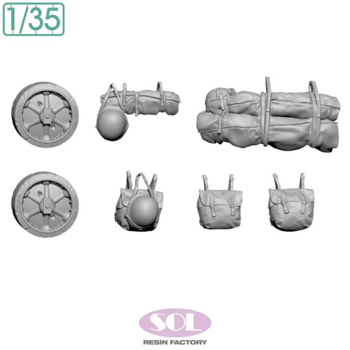 SOLMODEL MM959 M36 Jackson - Detail-Up Parts 2 (for Tamiya Kits)