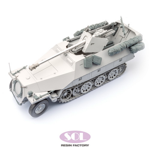 SOLMODEL MM780 German WWII Sd.Kfz. 251/22 - Upgrade Parts Set (3D-Printed)