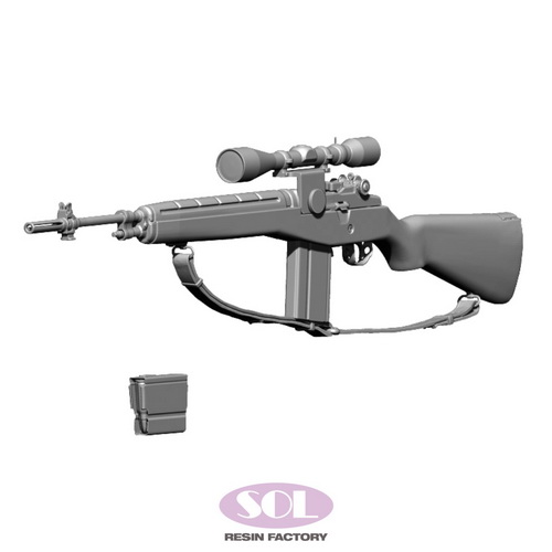 SOLMODEL MM793 M14 Rifle (3D-Printed)