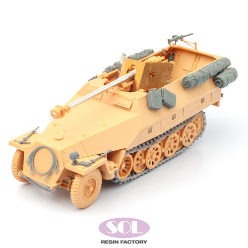 SOLMODEL MM828 Sd.Kfz.251/22 Ausf.D - 3D-Printed Upgrade Kit (for AFV Club Kits)