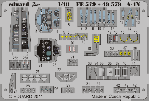 Eduard FE579 A-4N S.A. Hasegawa