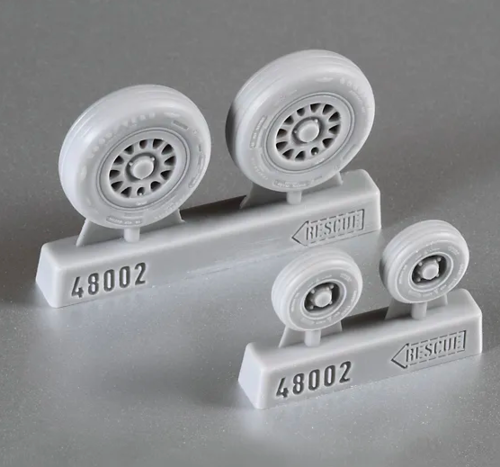 Rescue Models 48002 JAS-39 Gripen wheel set