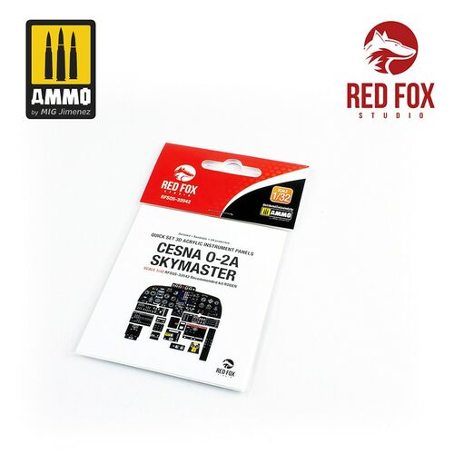 Red Fox Studio QS-32042 Cesna O-2A Skymaster (for Roden kit)
