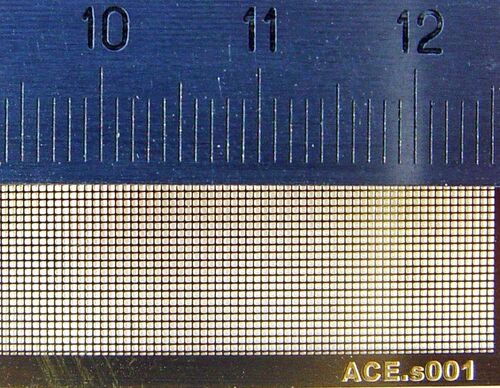 ACE s001 Straight mesh - cell 05x0,5mm