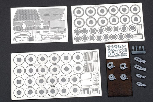Hobby design HD02-0323 Mitsubishi Lancer Evo X - Detail Up PE Set (for Aoshima Kits)