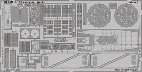 Eduard 48652 F-15E exterior ACADEMY
