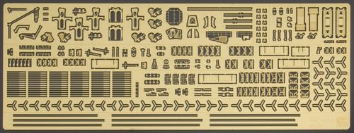 Hasegawa 72128 QG28 IJN Aircraft Carrier Akagi Photo Etched Parts Set C