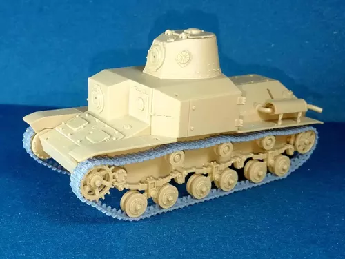 Minor 357016 3D Printed Workable Tracks For IJA Type-92 Tank