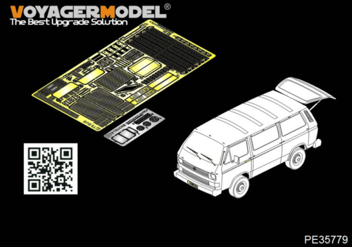 VoyagerModel.Co.Ltd PE35779 Morden German T3 Transporter Bus