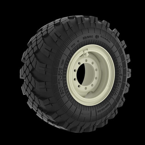 PanzerArt RE35-742 Ural 4320 “Big foot” Road wheels