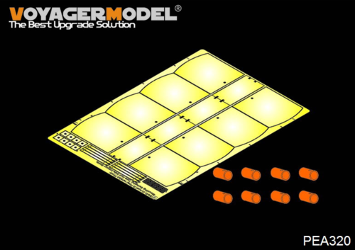 VoyagerModel.Co.Ltd PEA320 WWII German StuG.III Ausf.G Final version Pivot-Mounting Swinging Type Hull Side Armour Skirts