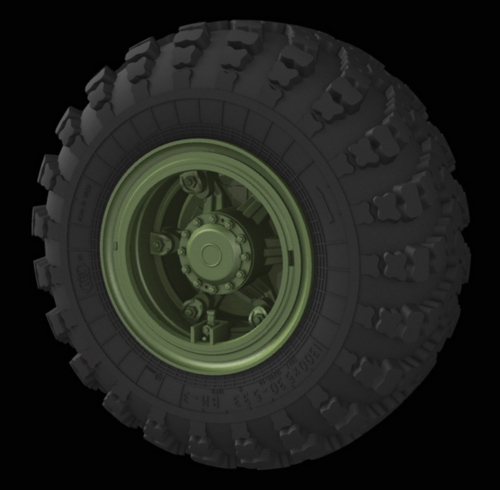 PanzerArt RE35-639 KRAZ-260&6322 Road wheels set