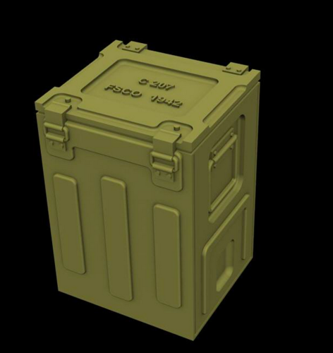 PanzerArt RE35-465 C207 British Ammo boxes for 2pdr
