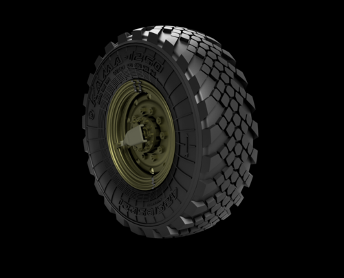 PanzerArt RE35-758 Kamaz M-5450 “Mustang” Road wheels