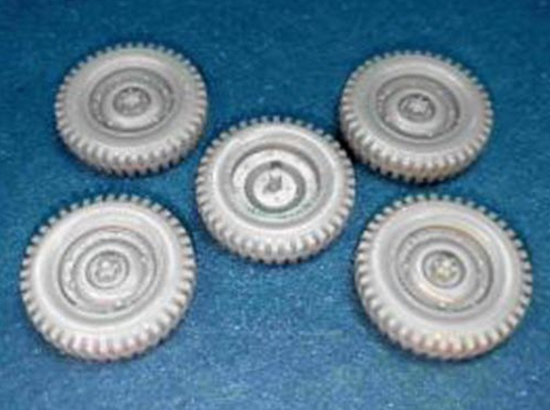 Minor 358029 6.00x16 Military Pattern Wheels For GPA Jeep (For Tamiya)