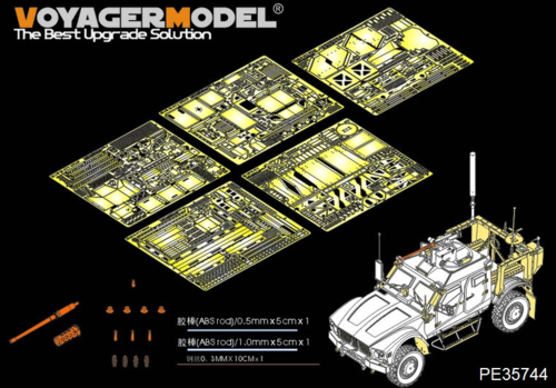 VoyagerModel.Co.Ltd PE35744 Modern US M-ATV MRAP w/ Crow II RWS