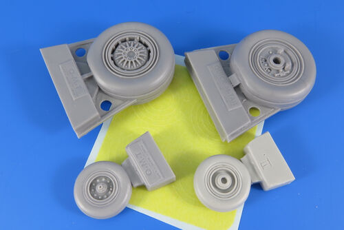 Quick Model Details R32004 Late weighted Wheels for McDonnell Douglas F-4 E/F/G and RF-4 C/E Phantom (for Revell kits)