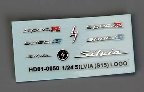 Hobby design HD01-0050 Nissan Silvia S15 - Metal Logo