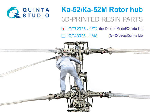 Quinta Studio QT72025 Kamov Ka-52 - Rotor Hub (for Dream Model and Quinta Kits)