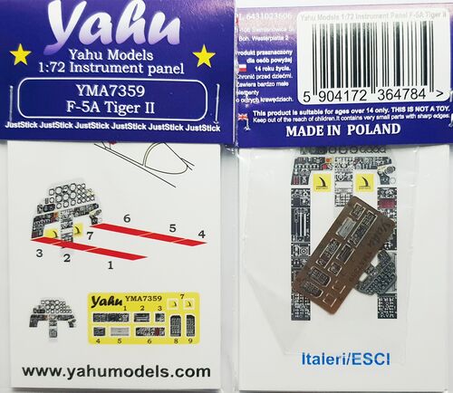 Yahu Models A7359 F-5A Tiger II (For Italeri/ESCI)