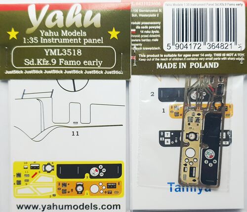 Yahu Models L3518 Sd.Kfz.9 Famo Early (For Tamiya)