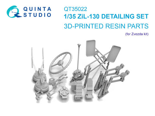 Quinta Studio QT35022 ZiL-130 detailing set (Zvezda)