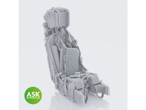 Art Scale Kit A48058 Marin Baker Type 9B Mk.3 Ejection Seat with Seat Belts (3D Printed / for Airfix Jaguar GR.1/GR.1A )