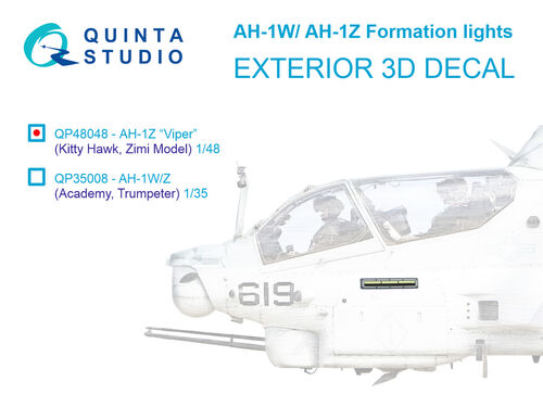 Quinta Studio QP48048 AH-1 W/Z- Formation (Slime) Lights (for Kitty Hawk and Zimi Models Kits)