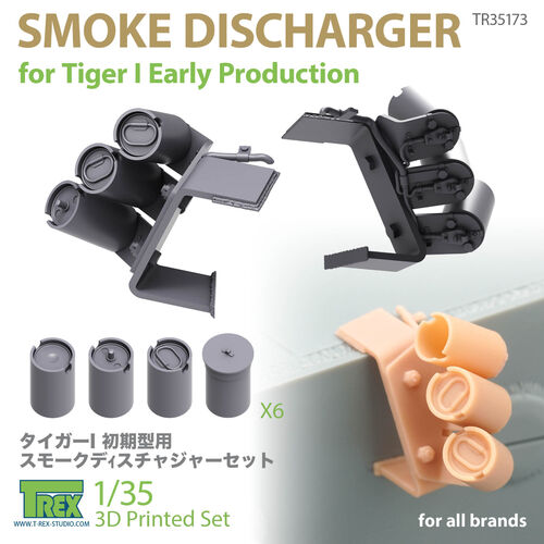 T-Rex Studio 35173 Smoke Discharger for Tiger I (Early Production)