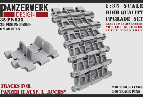 Panzerwerk Design 35-PW035 Panzer II Ausf. L 'Luchs'