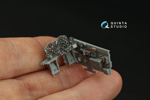 Quinta Studio QD48434 Republic P-47 D-25 Thunderbolt - 3D-Printed & Coloured Interior (for MiniArt kits)