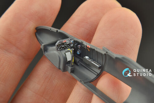 Quinta Studio QD72036 Heinkel He-162 - 3D-Printed & Coloured Interior (for Special Hobby kits)