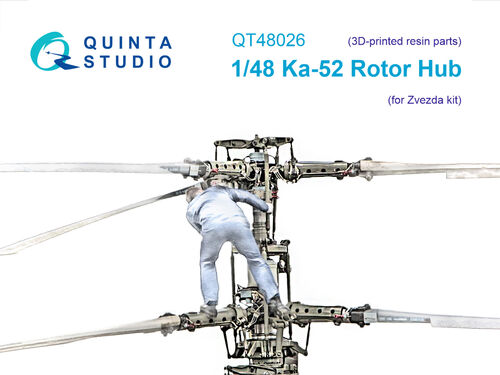 Quinta Studio QT48026 Kamov Ka-52 - Rotor Hub (for Zvezda kits)
