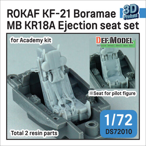 DEF Model DS72010 ROKAF KF-21 Boramae MB KR18A Ejection Seat Set (For Academy Kit)