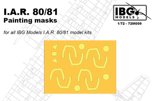 IBG 72M009 IAR-80/81C - Painting Masks (for IBG kits)