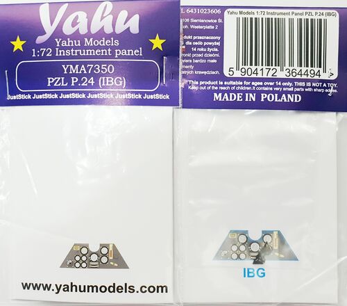 Yahu Models A7350 PZL P.24 (For IBG)