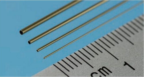 Albion Alloys MBT05 Micro Brass Tube - 0.5mm x 0.3mm x 305mm 1 piece / 1 szt.