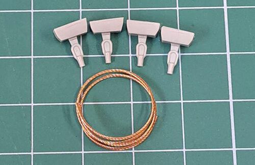 Eureka XXL ER-7217 Towing Cable For Modern Soviet Tanks 1/72 (T-72, T-80, T-90)