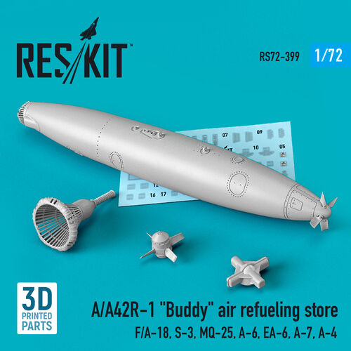 RES/KIT 72-0399 A/A42R-1 'Buddy' Air Refueling Store (1 pcs) (F/A-18, S-3, MQ-25, A-6, EA-6, A-7, A-4)