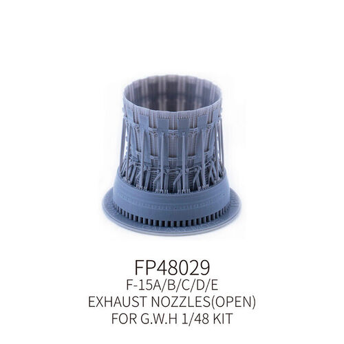 Galaxy-Model FP48029 F-15 A/B/C/D/E - Exhaust Nozzle Open (1 piece) - engine F100-PW-220/229 (for Great Wall Hobby Kits)