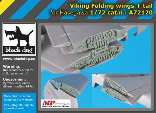Black Dog A72120 Viking Folding Wings And Tail For Hasegawa