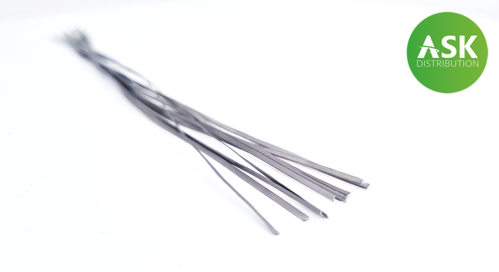 Art Scale Kit T0076 Lead Wire - Flat 0,2 x 1,0 mm x 140 mm cca. 10 pcs