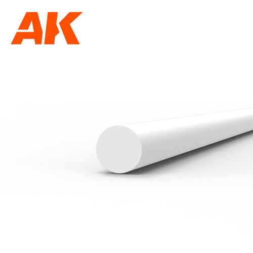 AK-Interactive 6539 Rod 1.50 diameter x 350mm - STYRENE ROD – (1 UNITS)
