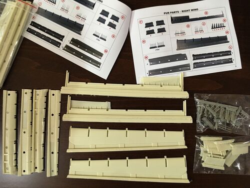 Armycast AC48014 B-1B Wing Mechanics - Detail Set for Open Flaps and Slats