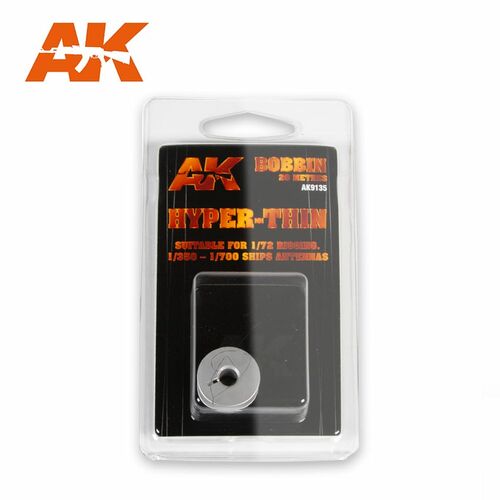 AK-Interactive 9135 Elastic Rigging Bobbin Hyper-Thin